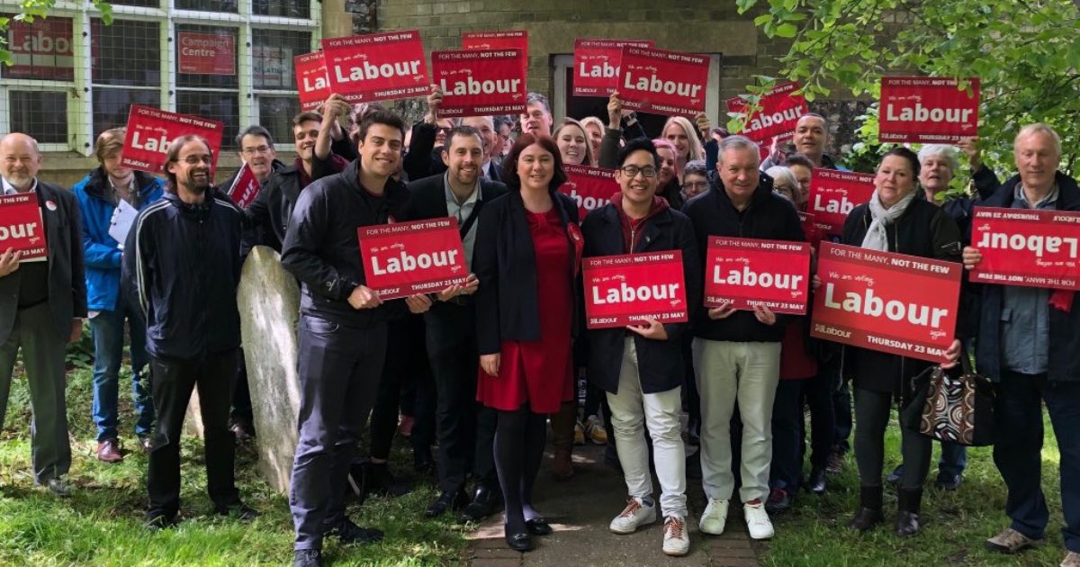 EU campaign day with Alex Mayer MEP + candidates - Clive Lewis